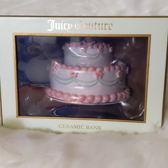 Juicy Couture | Other | Rare Juicy Couture Cake Bank | Poshmark
